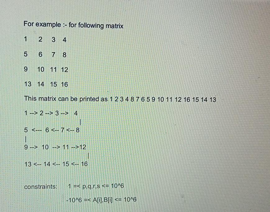Solved Problem 2 (Save as 2.c) :- Consider two 2D matrices A | Chegg.com
