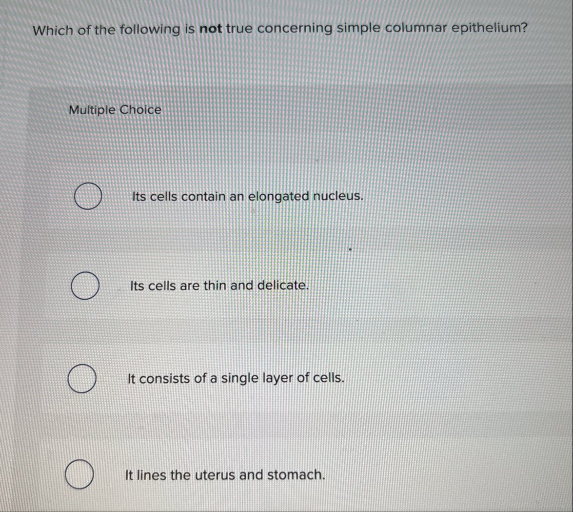 Solved Which of the following is not true concerning simple | Chegg.com