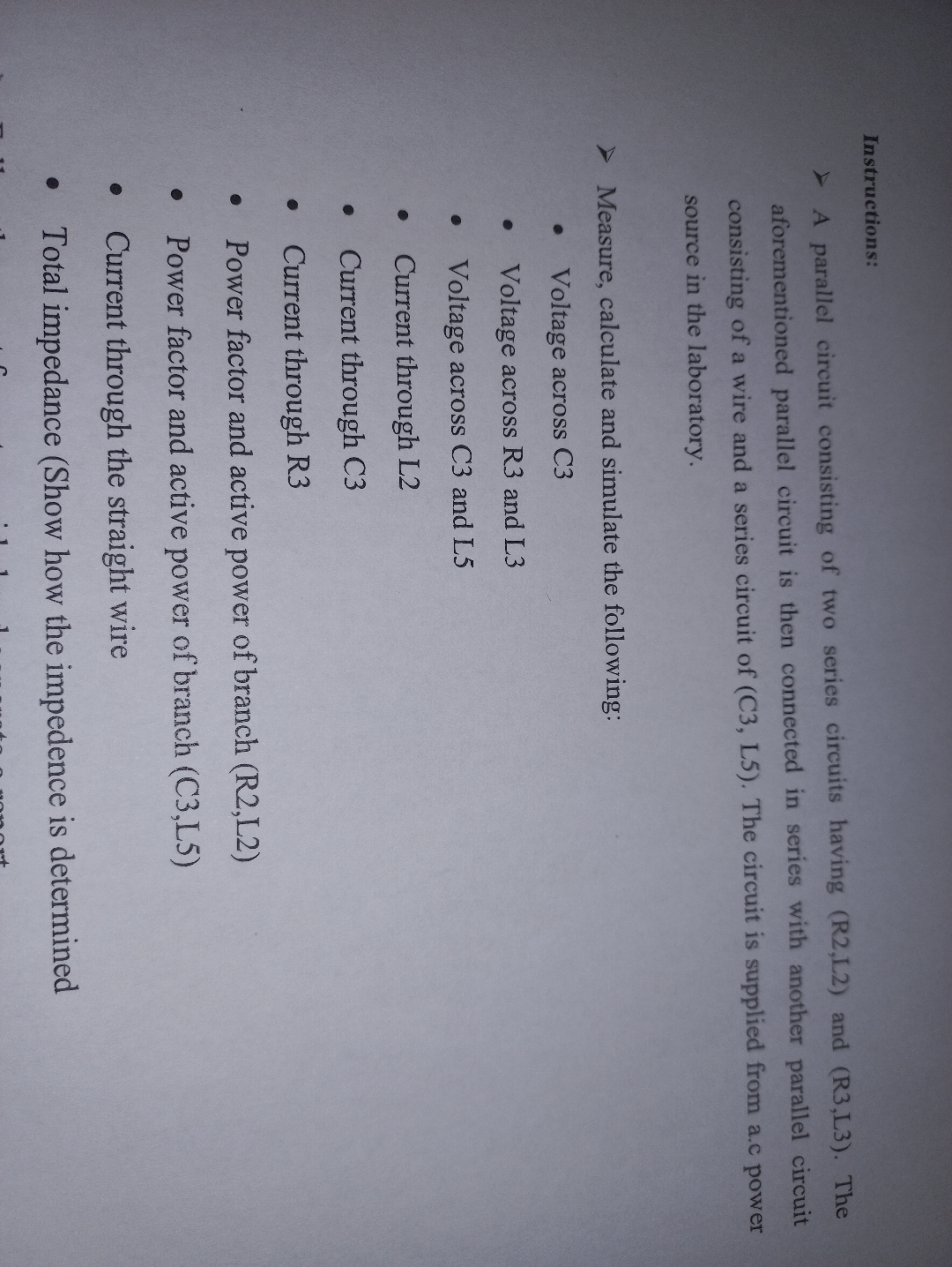 Solved Instructions:A paratlel circuit consisting of two | Chegg.com
