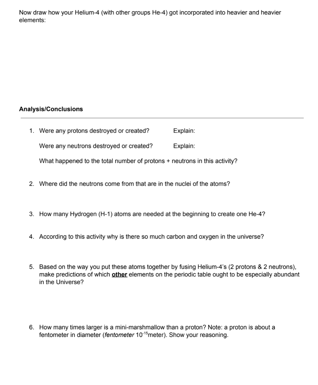 Modeling Nuclear Fusion Physics in the Universe Name: | Chegg.com