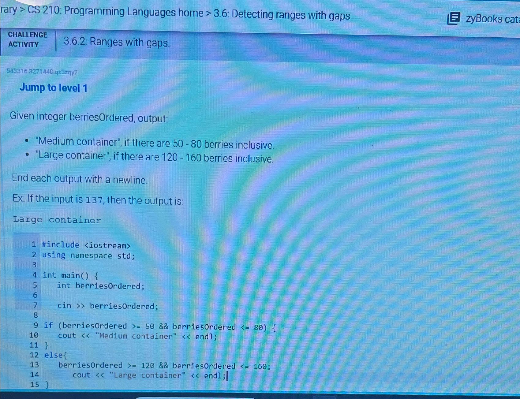 Solved rary > ﻿CS 210: Programming Languages home > 3.6: | Chegg.com