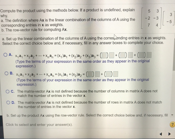 Solved 5 3 3 Compute the product using the methods below. If | Chegg.com