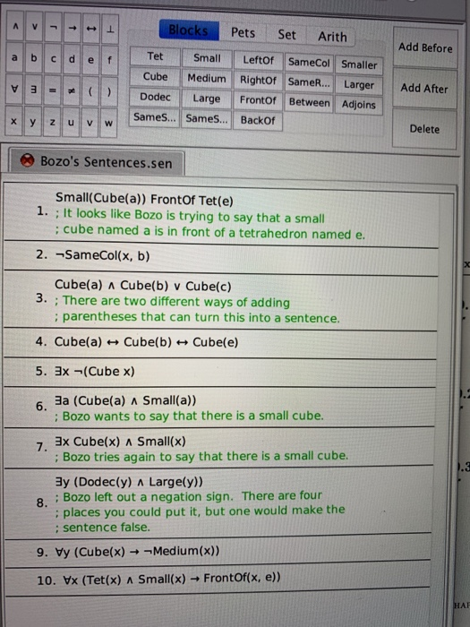 adjust each one to make it a sentence with as little | Chegg.com