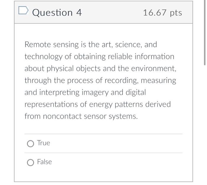 Solved Question 1 16.67pts What is Geomatics? engineering | Chegg.com
