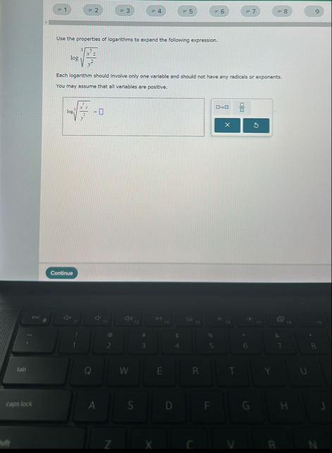Solved Use the properties of logarithms to expand the | Chegg.com