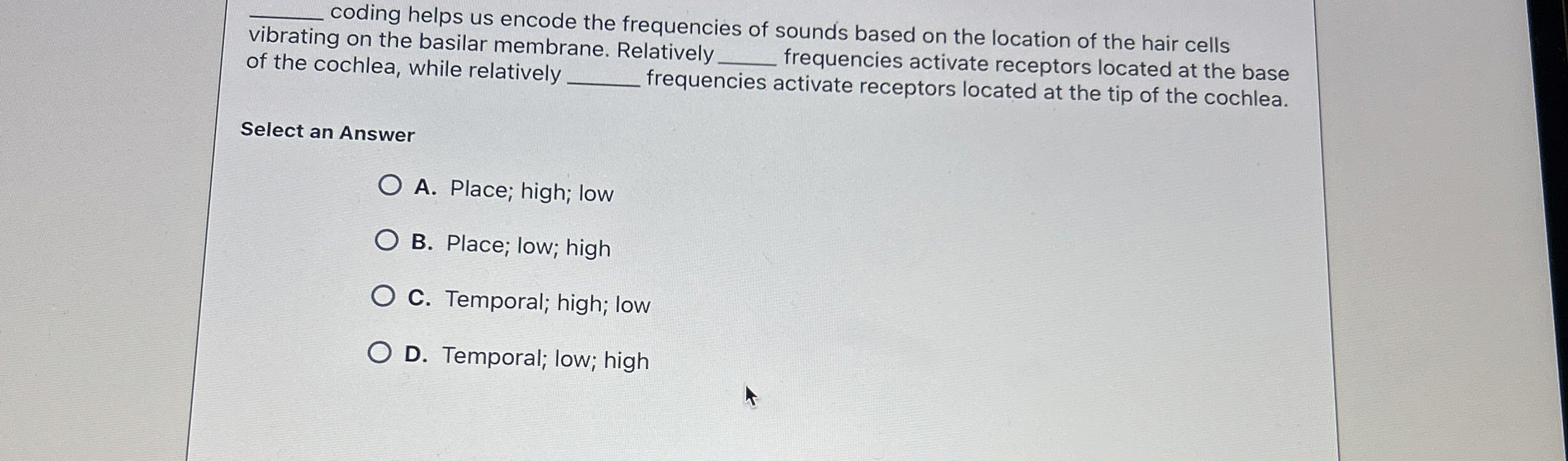 Solved coding helps us encode the frequencies of sounds | Chegg.com