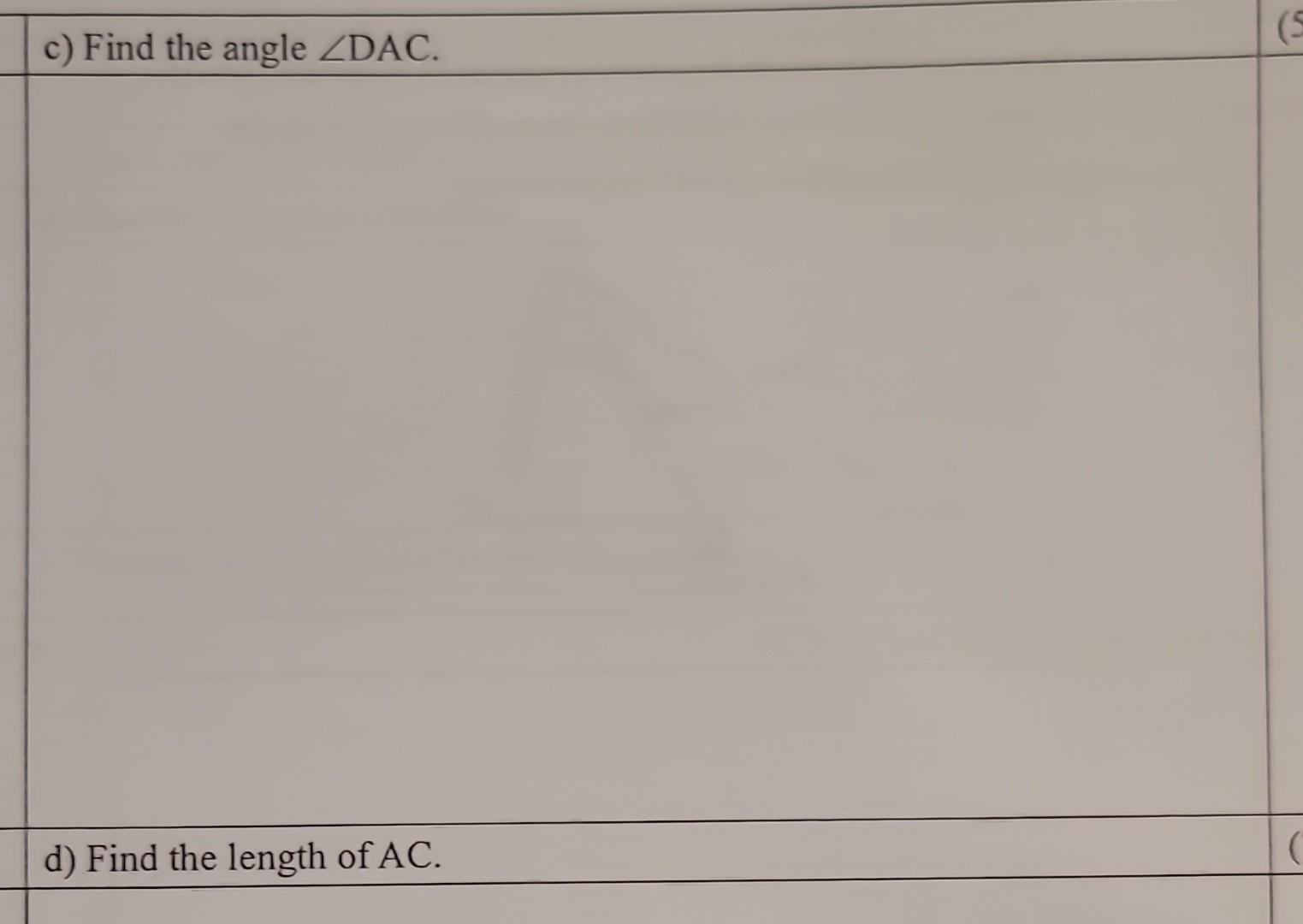 Solved Refer to the triangle ADC shown in figure C, a point | Chegg.com