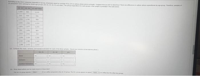 Solved \begin{tabular}{|c|c|c|} \hline 18−34 & 35−44 & 45 | Chegg.com