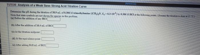 Solved TUTOR Buffer Solutions: Addition of Reagents What | Chegg.com