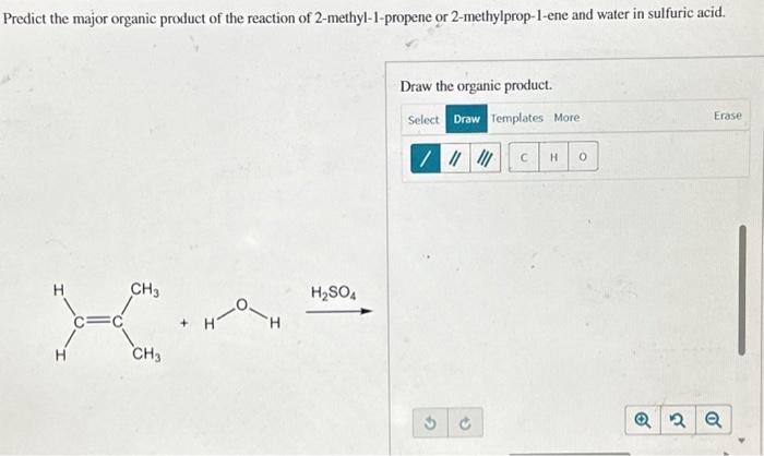 Solved Predict the major organic product of the reaction of | Chegg.com