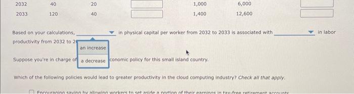 Solved 3. Productivity and growth policies Consider a | Chegg.com