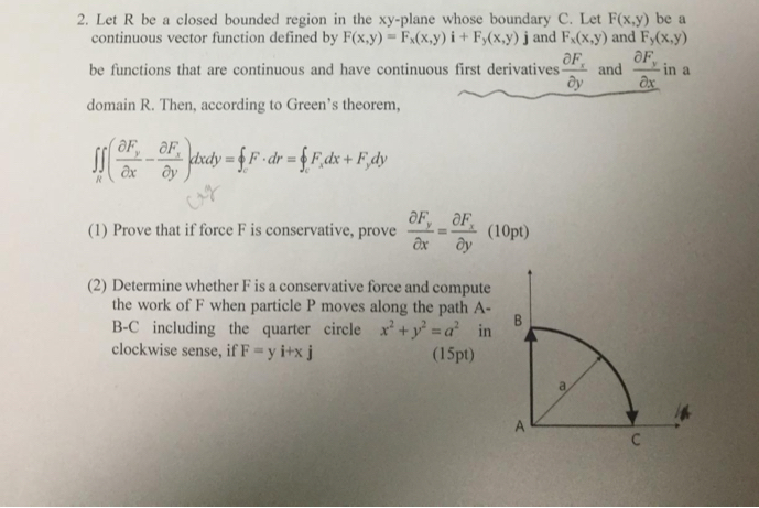 Solved Let R ﻿be a closed bounded region in the xy-plane | Chegg.com