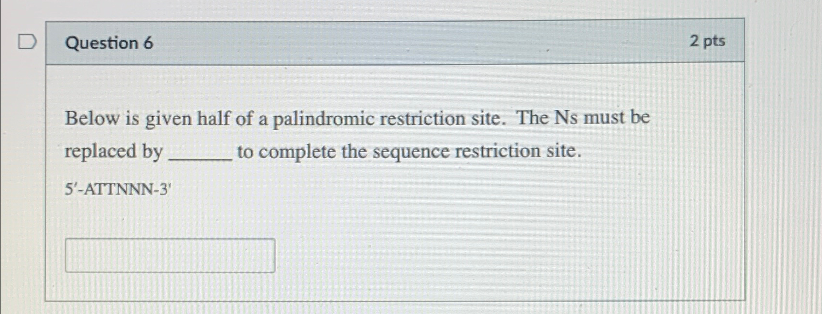 Solved Question 62 ﻿ptsBelow is given half of a palindromic | Chegg.com