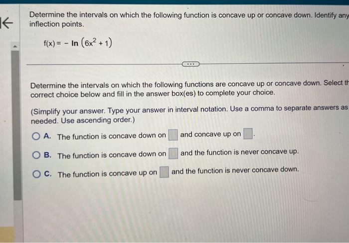 Solved Determine the intervals on which the following | Chegg.com