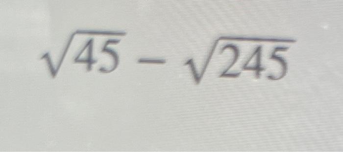 Solved 45−245 | Chegg.com
