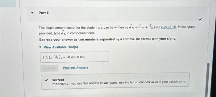 Solved A student bikes to school by traveling first dN=1.00 | Chegg.com