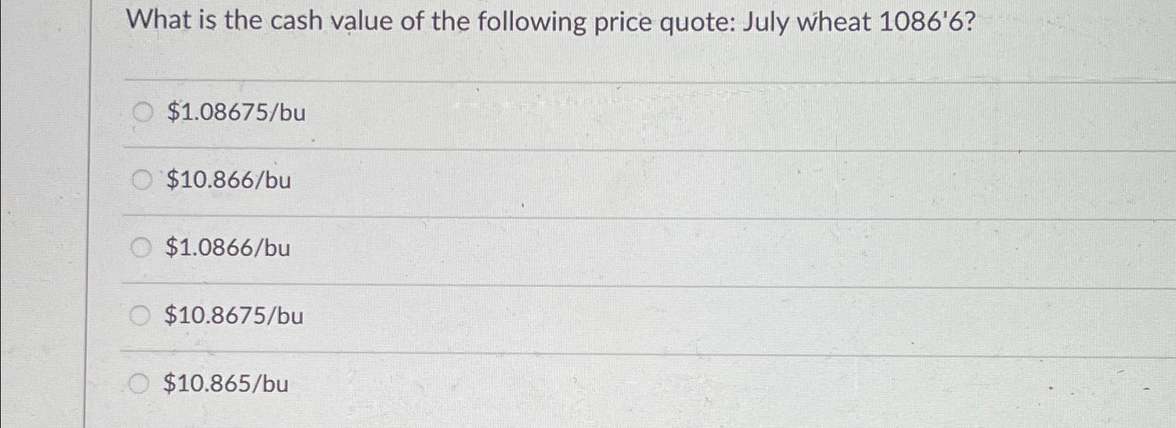 Solved What is the cash value of the following price quote: | Chegg.com Solved What is the cash value of the following price quote: | Chegg.com