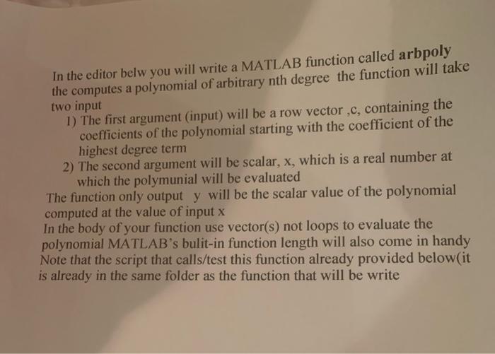 Solved I need explnation on how to answer this MATLAB grader | Chegg.com