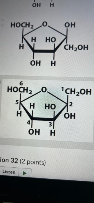 Solved Which of the following Hawthorn structures is correct | Chegg.com