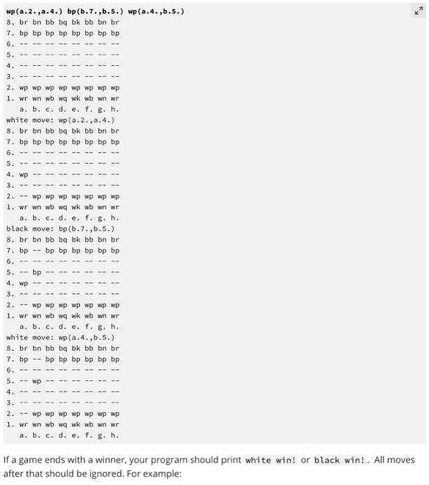 Solved Chess is a two player board game, with each player | Chegg.com