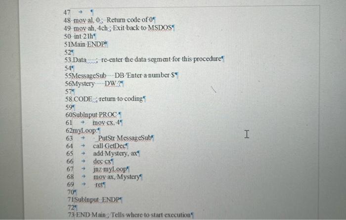 Solved list the output of the following program assuming the | Chegg.com