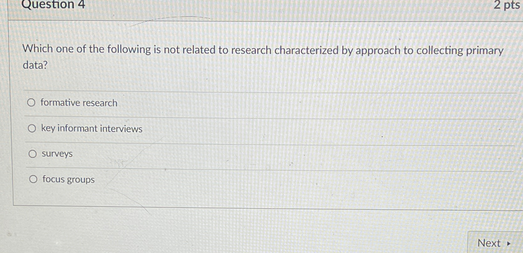 Solved Question 42 ﻿ptsWhich one of the following is not | Chegg.com