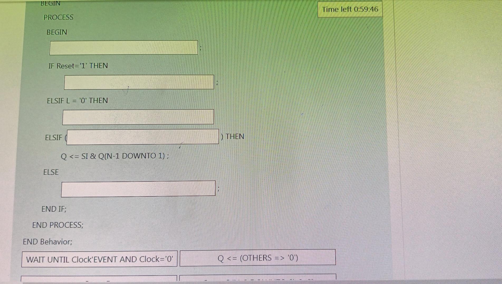 Solved Consider the universal shift register with | Chegg.com