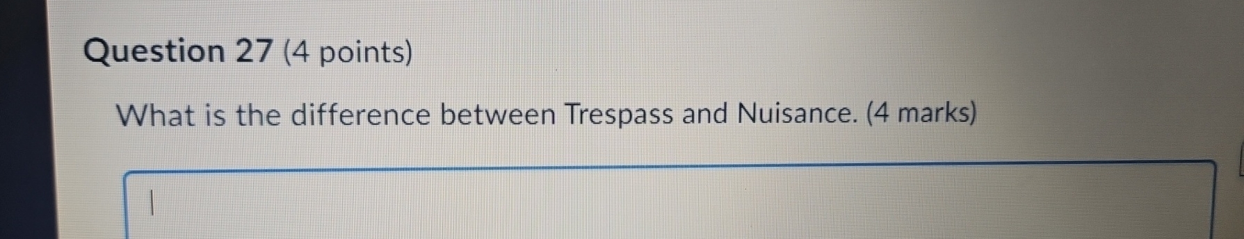 Solved Question 27 (4 ﻿points)What is the difference between | Chegg.com