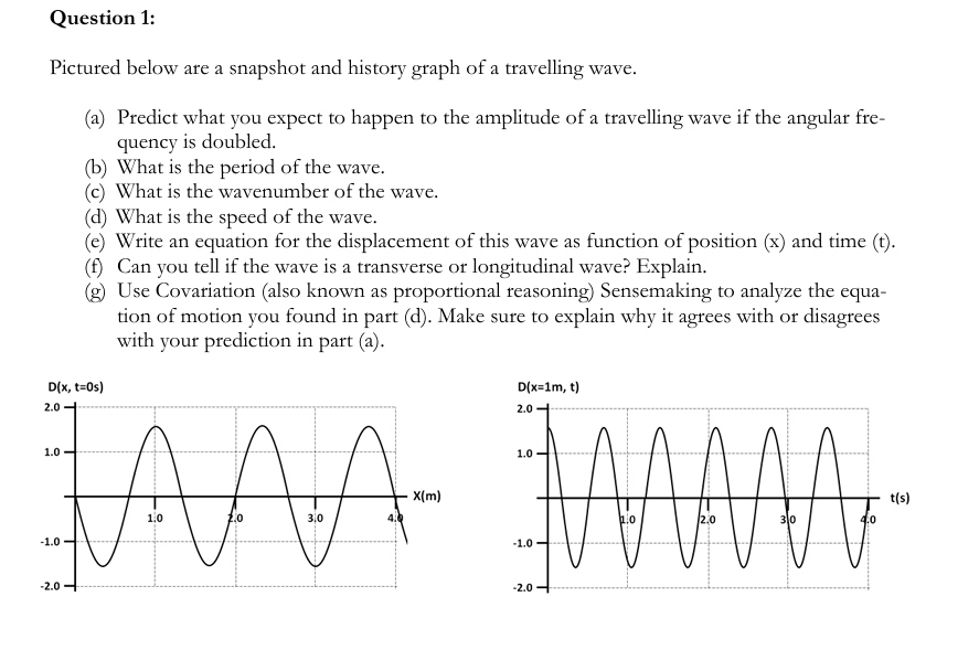 Solved Question 1: Pictured below are a snapshot and history | Chegg.com