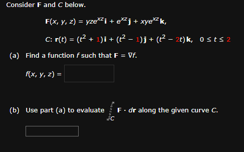 Solved Consider F ﻿and C | Chegg.com