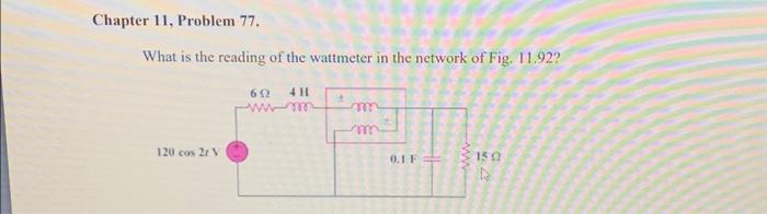 Solved Chapter 11, Problem 77. What is the reading of the | Chegg.com