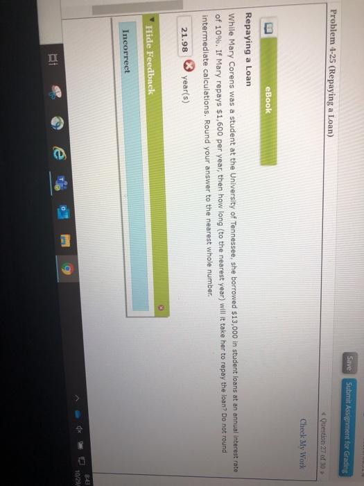 Solved Save Submit Assignment for Grading Problem 4-25 | Chegg.com