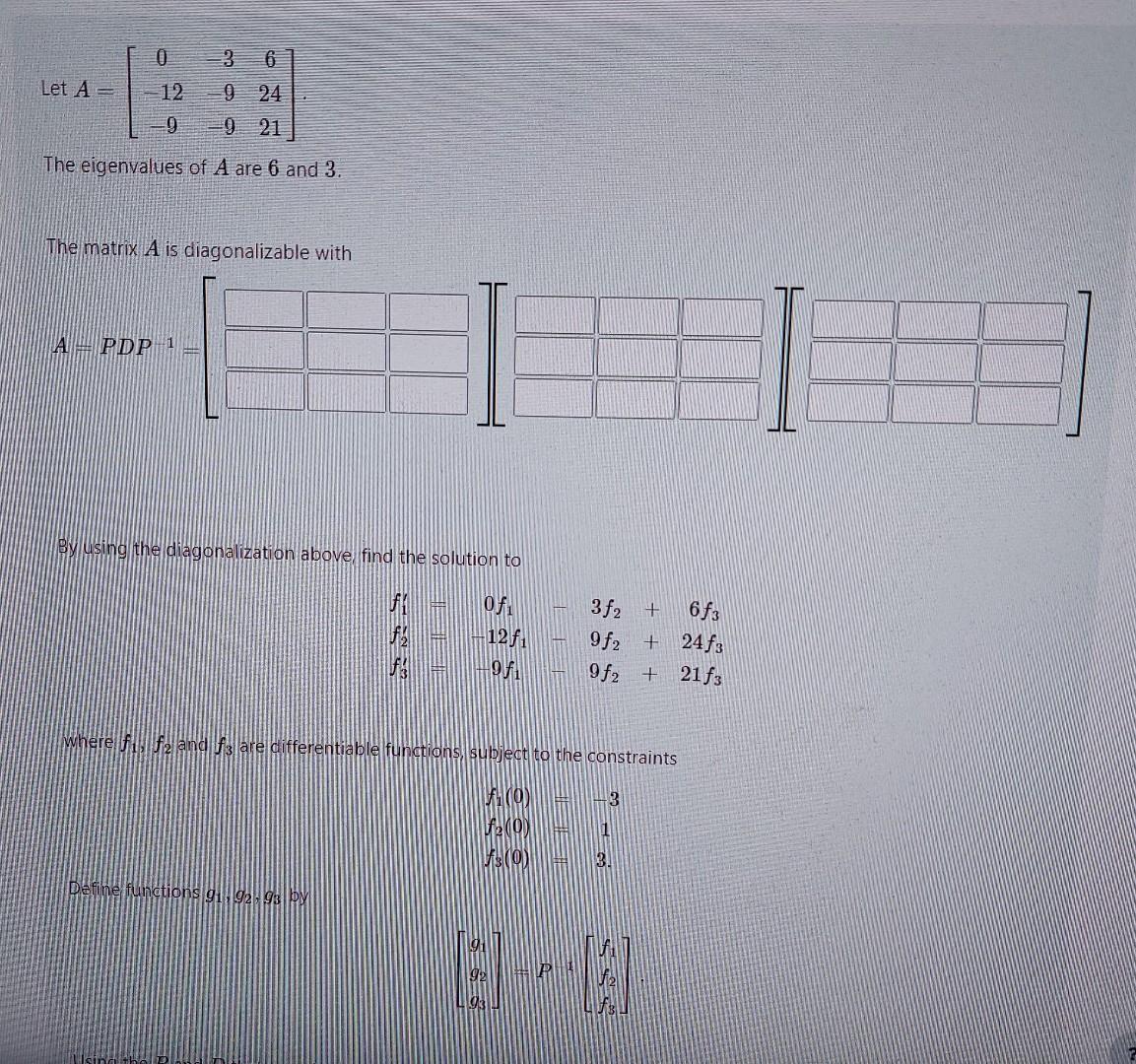 Solved Let \\( A=\\left[\\begin{array}{ccc}0 & -3 & 6 \\\\ | Chegg.com