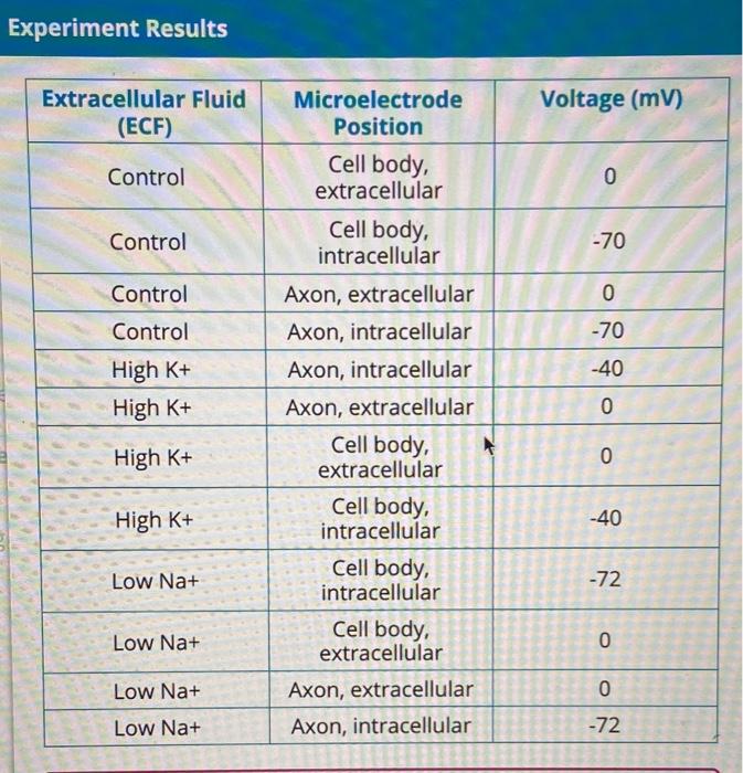 1) When you increased extracellular potassium (K+), | Chegg.com