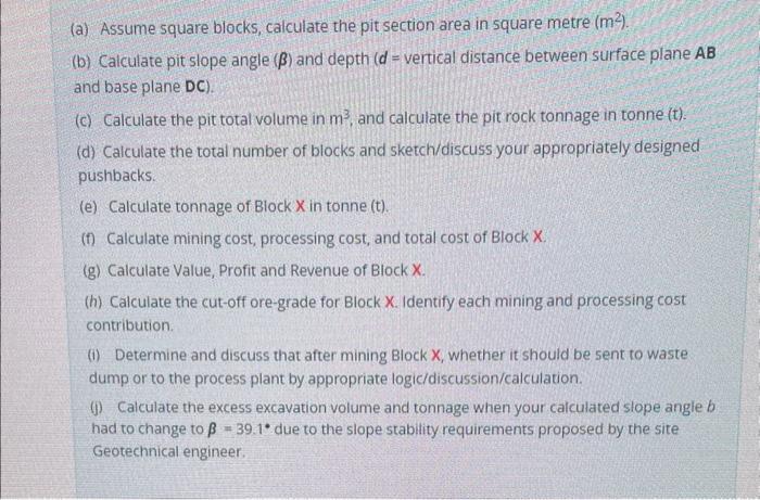 Solved proposed, having the ultimate pit limit base (DC), | Chegg.com Solved proposed, having the ultimate pit limit base (DC), | Chegg.com