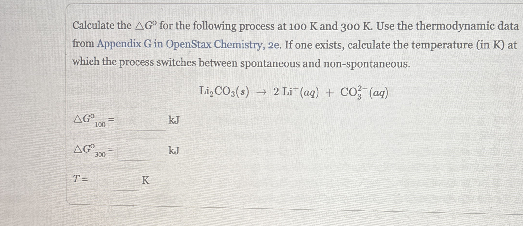Solved Calculate the ????G0 ﻿for the following process at | Chegg.com