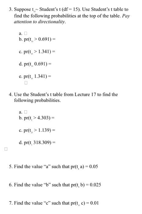Solved please answer all parts and show all work this is how | Chegg.com