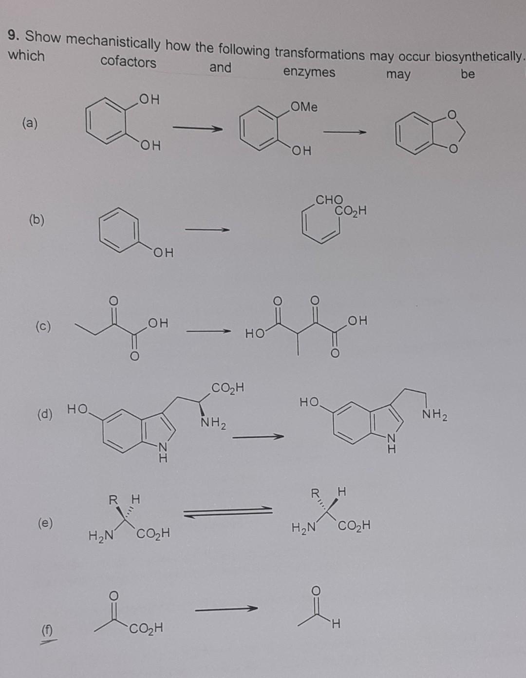 Solved show mechanistically how the following | Chegg.com