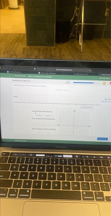 Solved Ef aph the solucion set of the following inear | Chegg.com