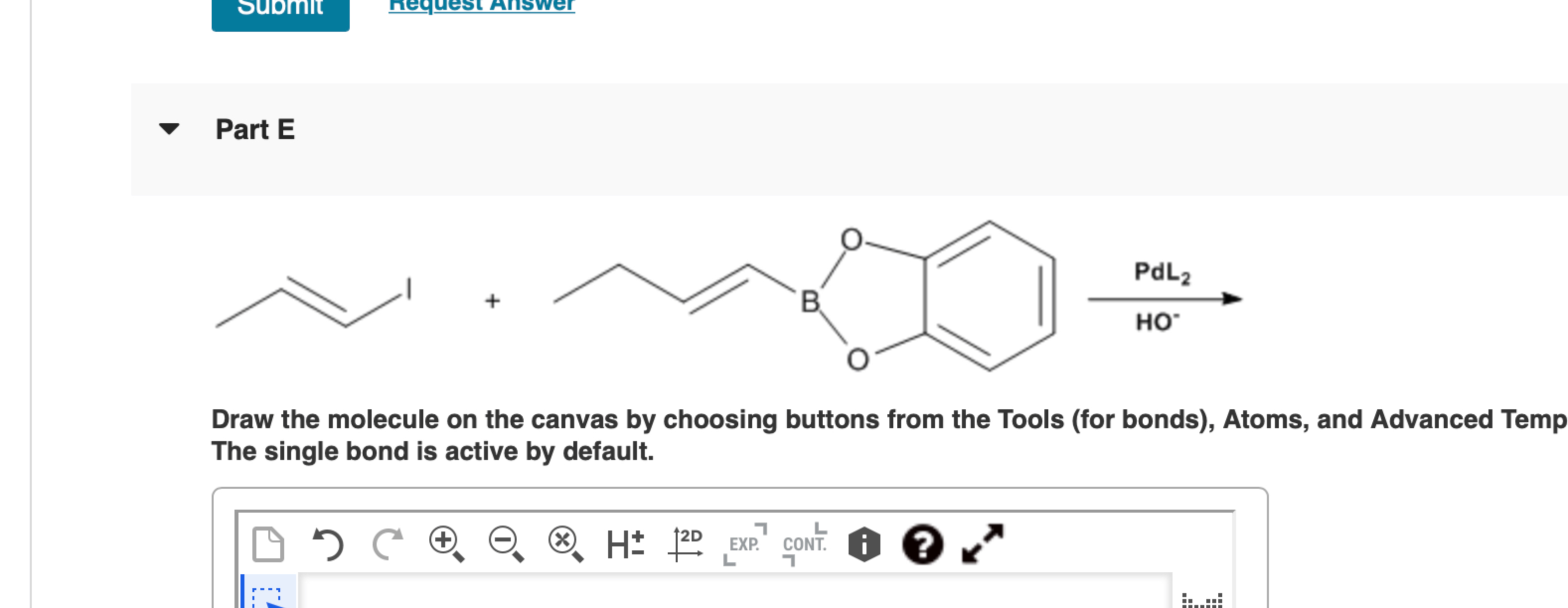 Solved Problem 11.33 ﻿Draw the molecule on the canvas by | Chegg.com