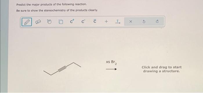 Solved Predict the major products of the following reaction. | Chegg.com