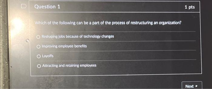 Solved Which of the following can be a part of the process | Chegg.com