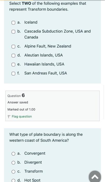 Solved Select TWO of the following examples that represent | Chegg.com