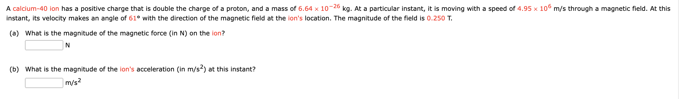 Solved A calcium-40 ﻿ion has a positive charge that is | Chegg.com