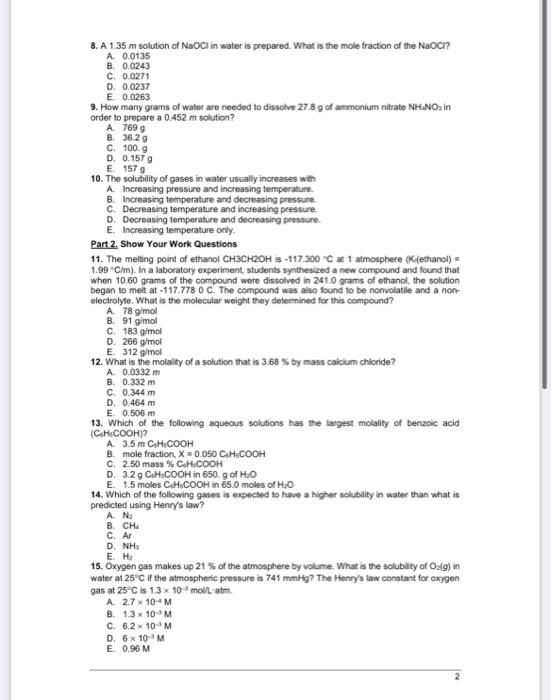 Solved Please write it in a clear hand and write all the | Chegg.com