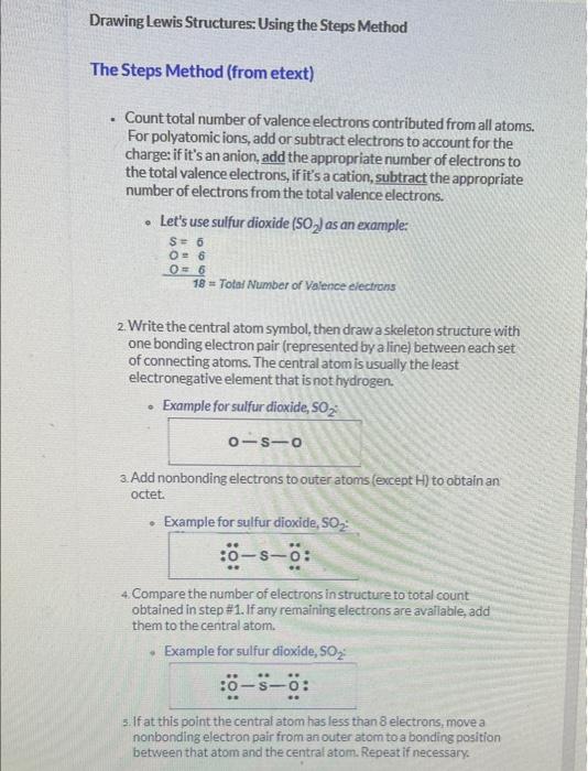 Solved 1 Part A: Drawing Lewis Structures Covalent Bonding | Chegg.com