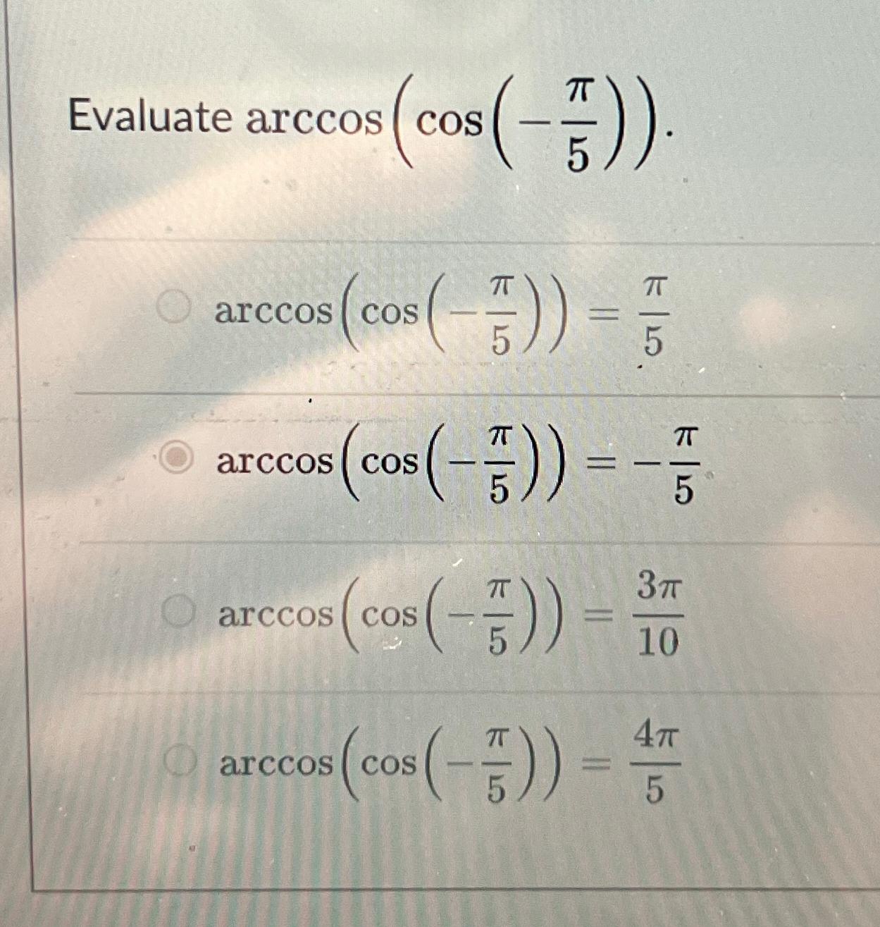 Solved Evaluate | Chegg.com