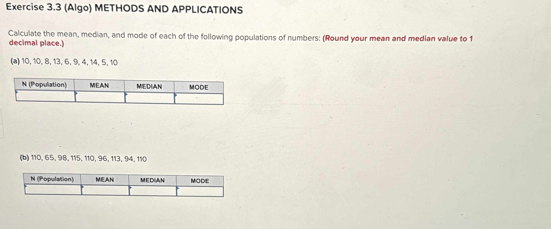 Solved Exercise 3.3 (Algo) ﻿METHODS AND | Chegg.com