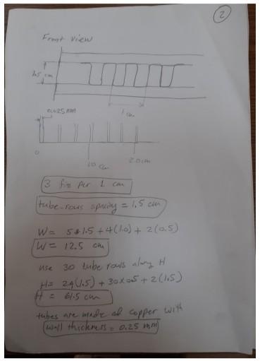 Solved Thermal System Design Course Project OBJECTIVE: is to | Chegg.com