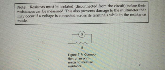Solved Extension 2-3: Other Combinations of Resistors in | Chegg.com